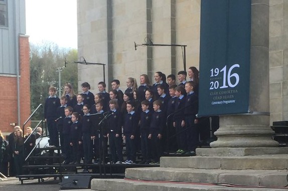 Video of the 1916 Rising celebrations at Cavan Courthouse - St Brigids ...